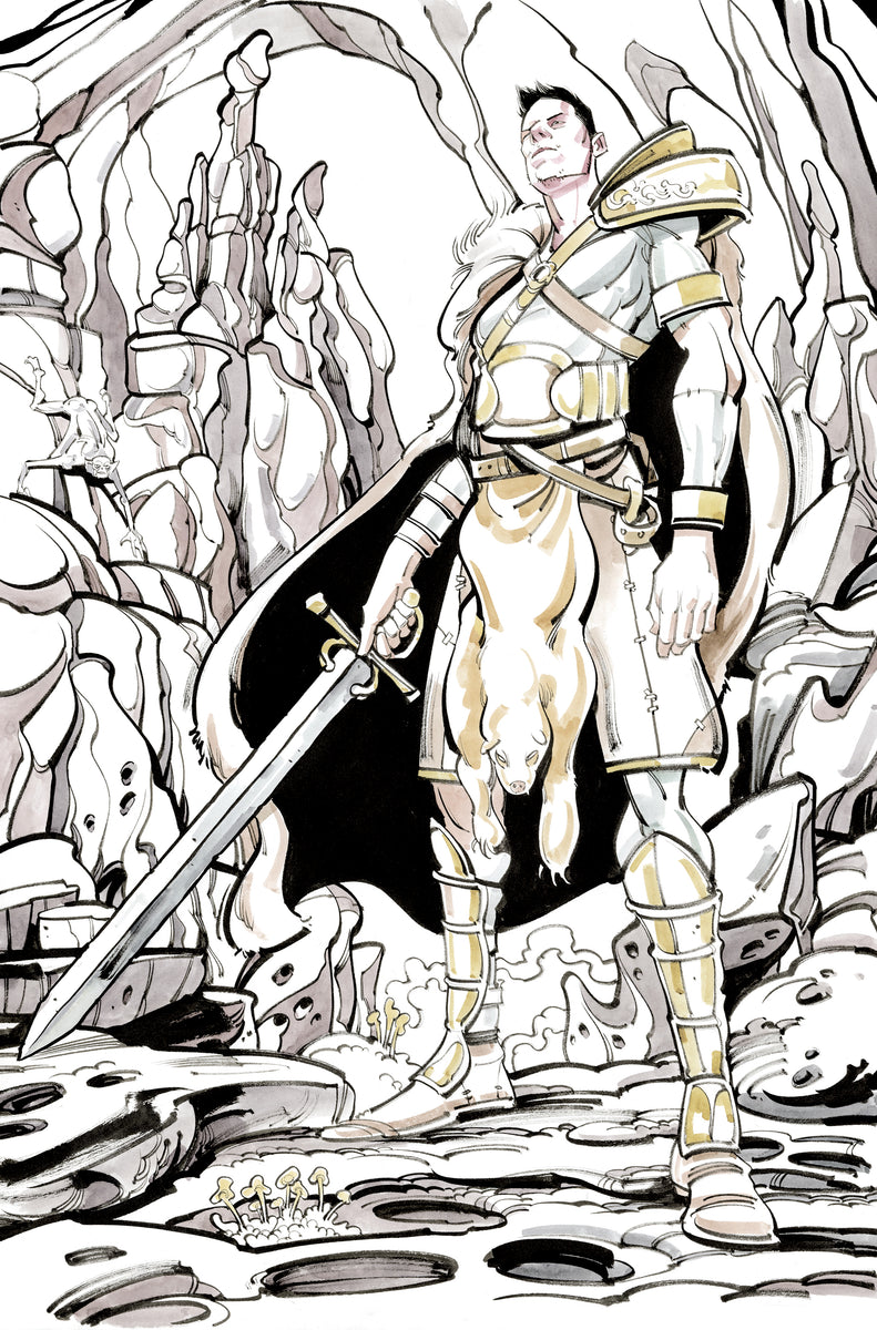 Kagan McLeod Original Art Kaptara Full Page #10 Page 20 – Kirby's Comic Art