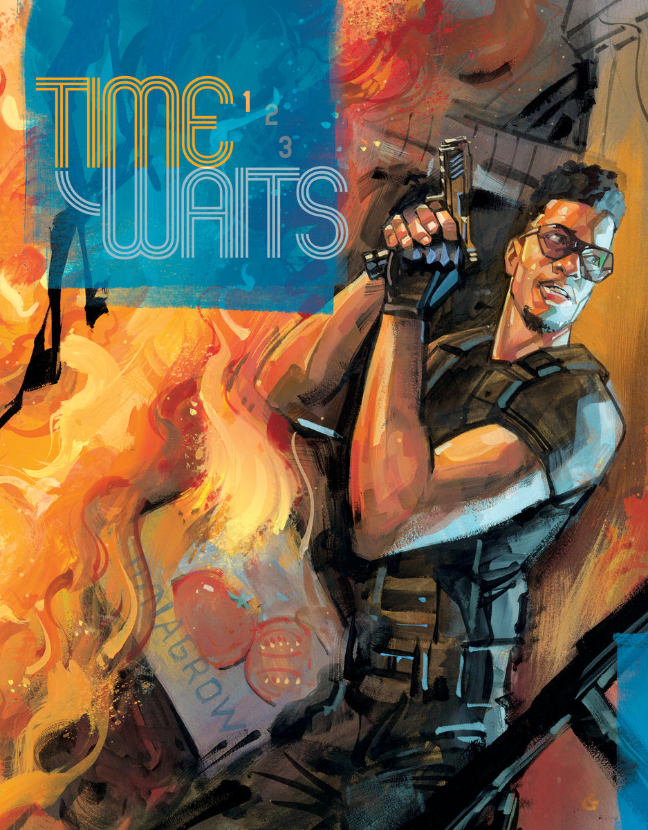 Kagan McLeod Original Art Time Waits DSTLRY Cover – Kirby's Comic Art