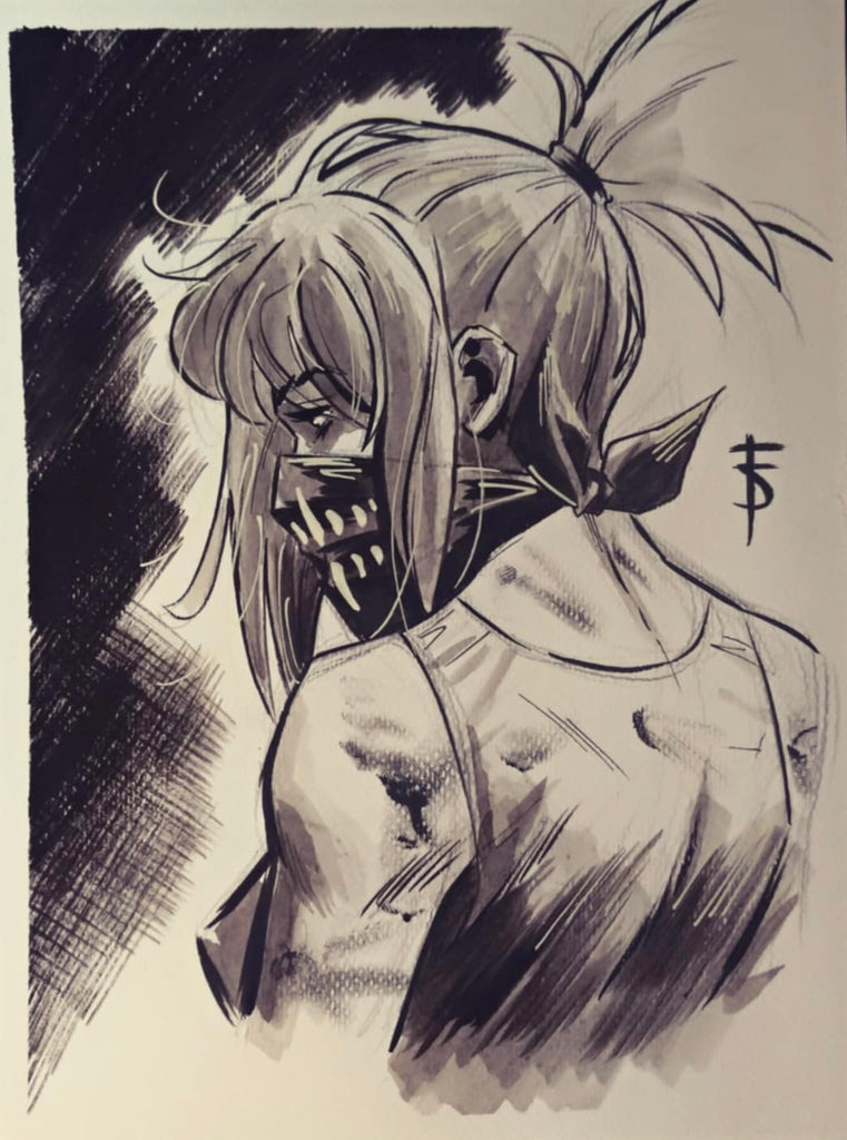 Federico Sabbatini Original Art Erica Slaughter Illustration – Kirby's ...