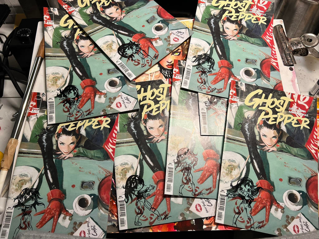 Ito Hand Signed Ghost Pepper #2 1:50 – Kirby's Comic Art