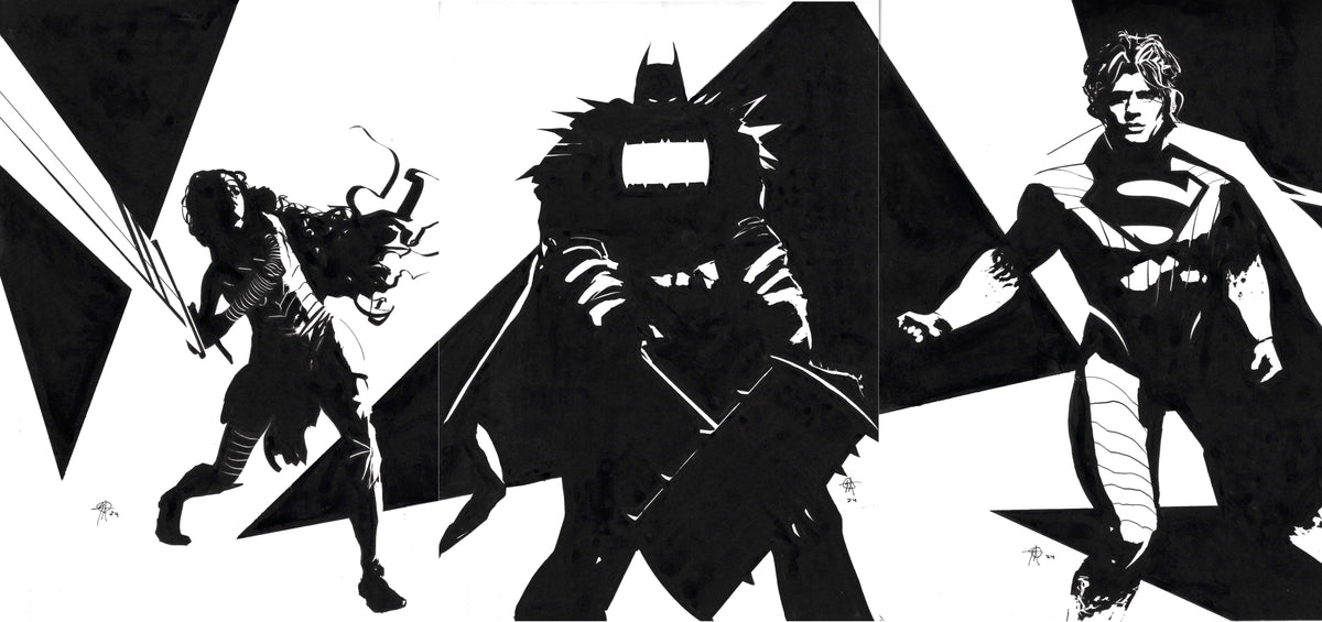 Seth Adams Original Art Absolute Trinity Illustration Set – Kirby's ...