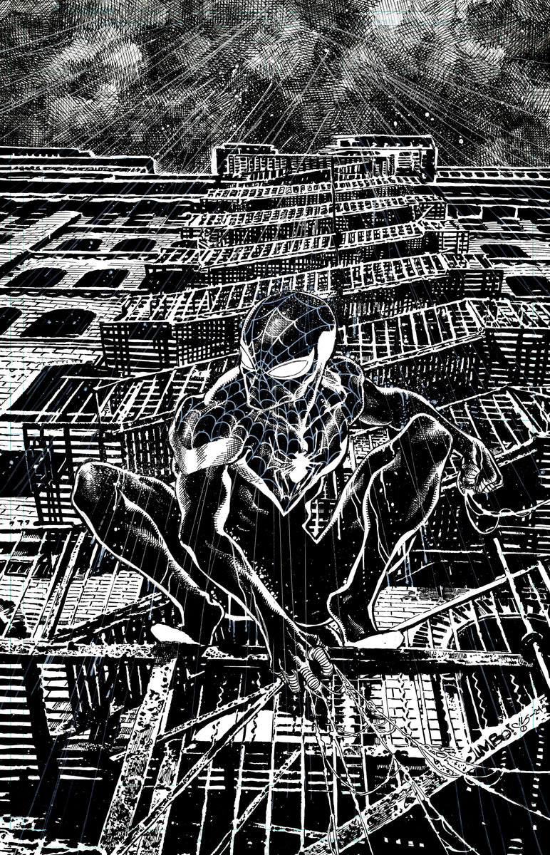 Jimbo Salgado Original Art Miles Morales Illustration – Kirby's Comic Art