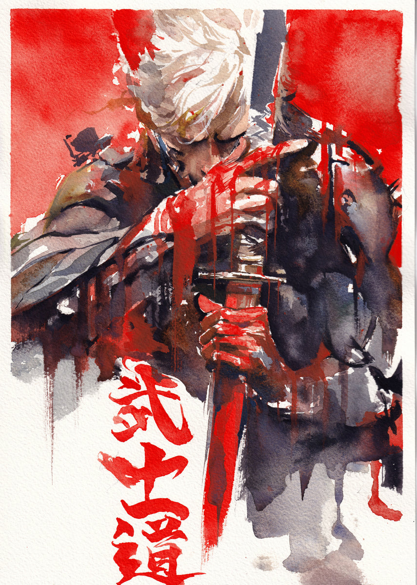 Ito Original Art Venom Snake Metal Gear Solid Illustration – Kirby's ...