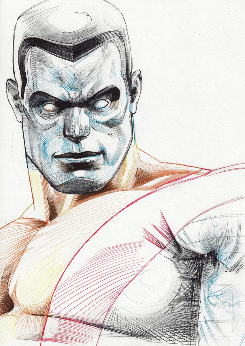 NYCC @ HOME SPECIAL DROP Fred Ian Original Art Colossus Illustration ...