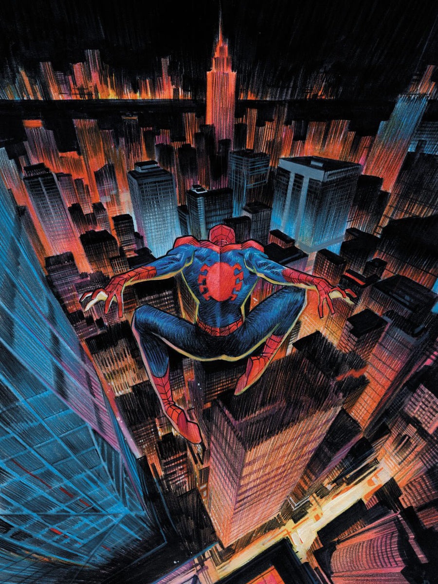 Dike Ruan Original Art Amazing Spider-Man #10 Cover – Kirby's Comic Art