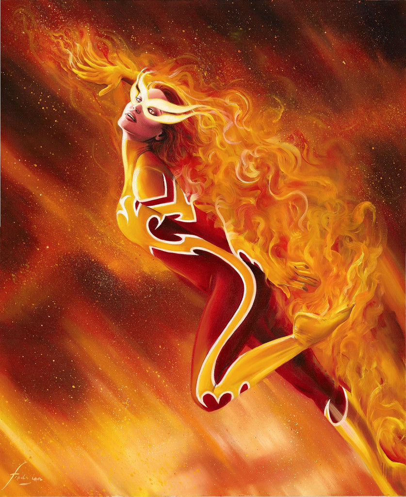 Fred Ian Original Art Firestar Marvel Unbound Unused Art – Kirby's ...