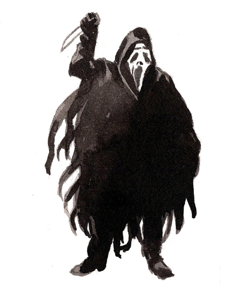 Guillaume Martinez Original Art Ghostface Unlucky 13 Minis Collection ...
