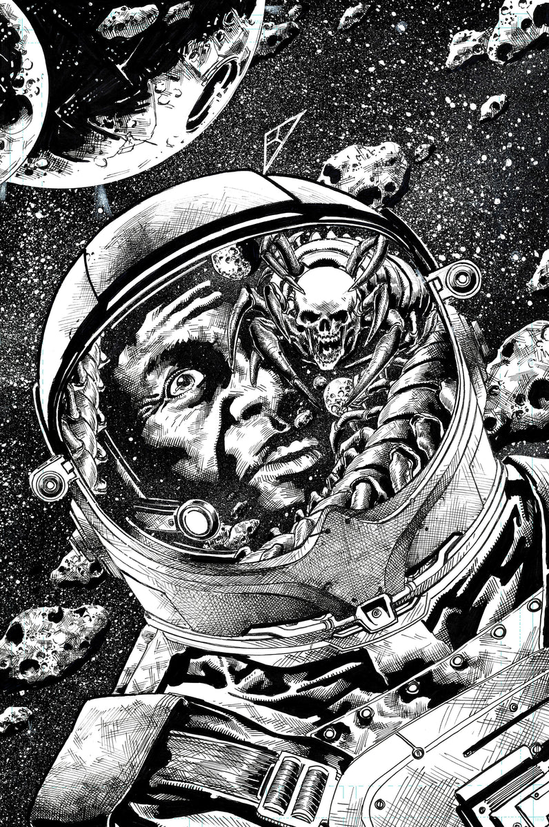 Jimbo Salgado Original Art Coheed And Cambria 2024 Tour Poster Illustr ...