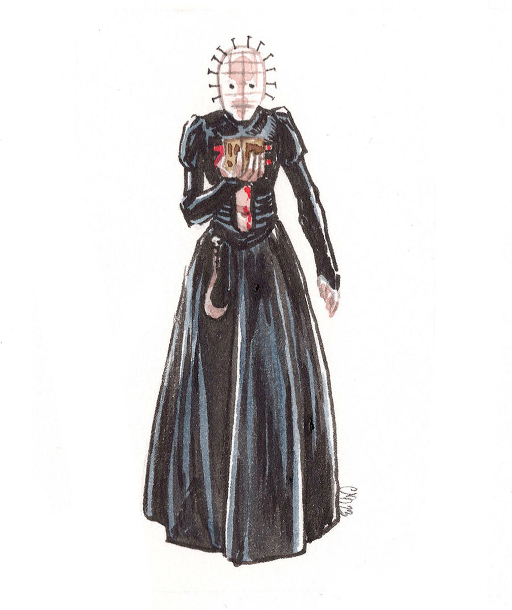 Guillaume Martinez Original Art Pinhead Unlucky 13 Minis Collection (i ...