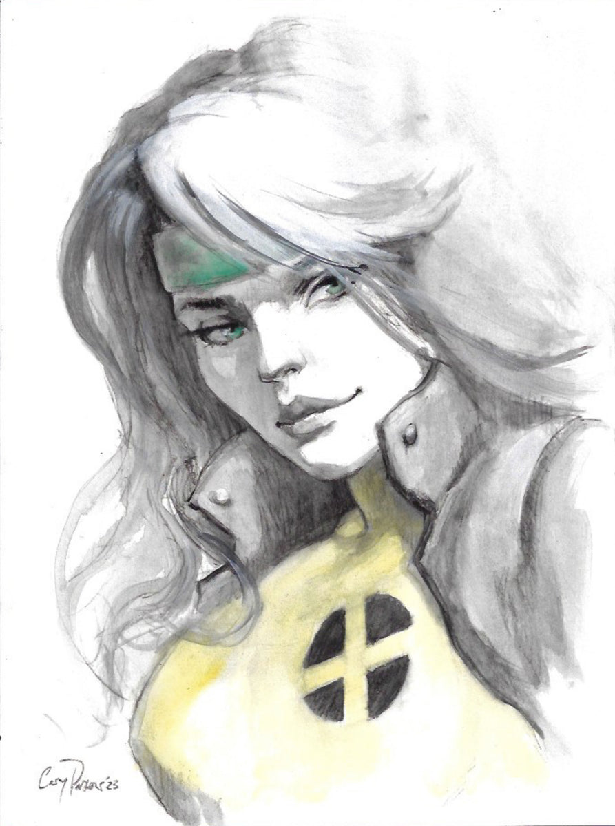 Casey Parsons Original Art Rogue Illustration – Kirby's Comic Art