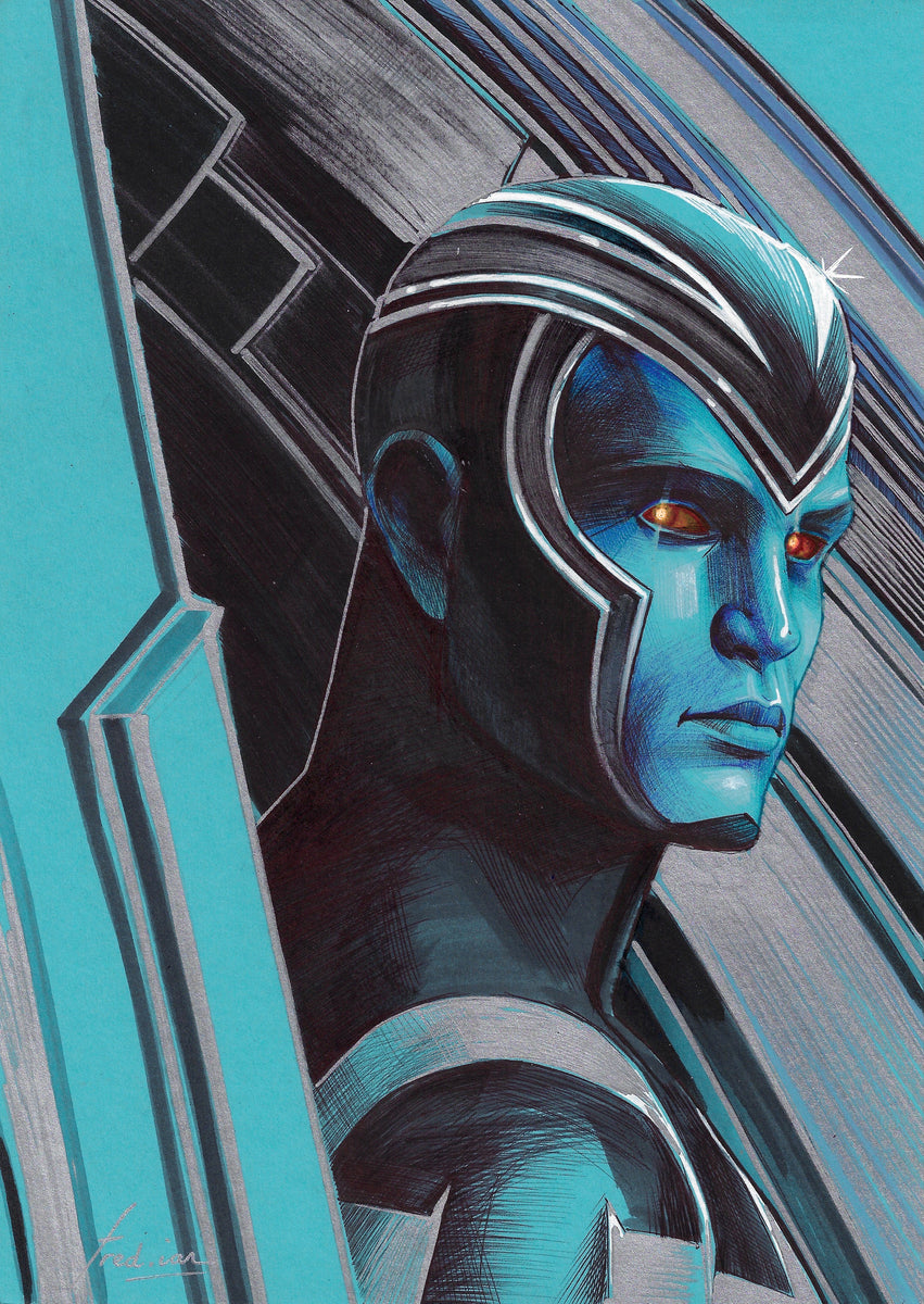 NYCC @ HOME SPECIAL DROP Fred Ian Original Art Archangel Illustration ...