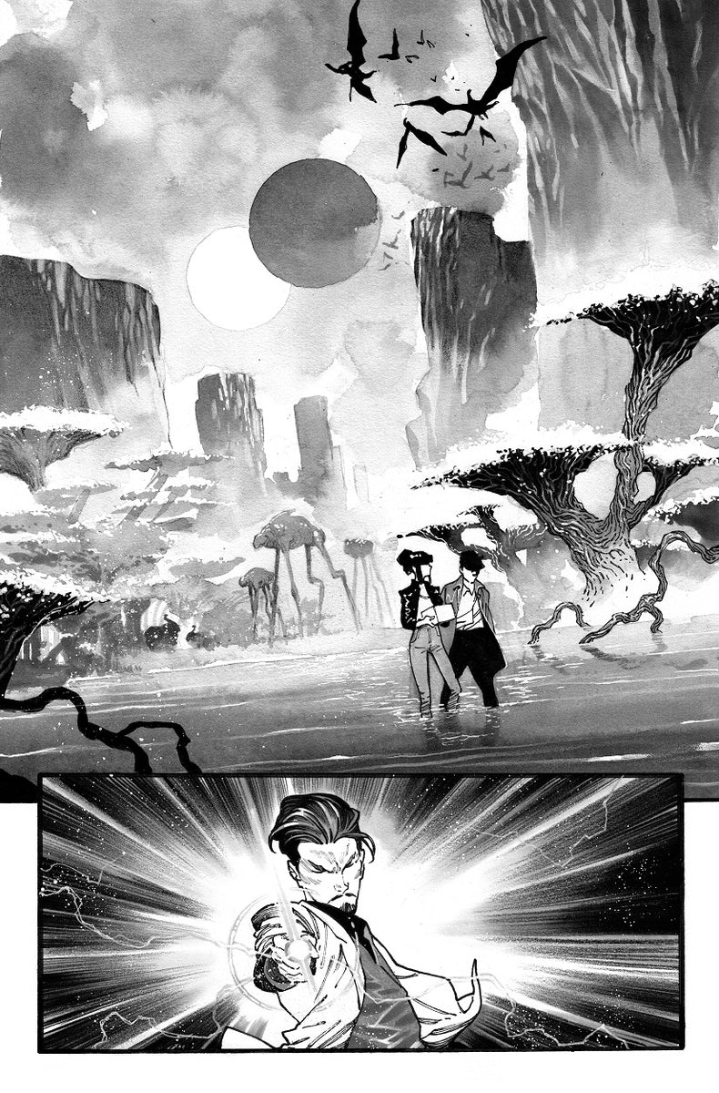 Dike Ruan Original Art Magic Order #2 Page 21 – Kirby's Comic Art