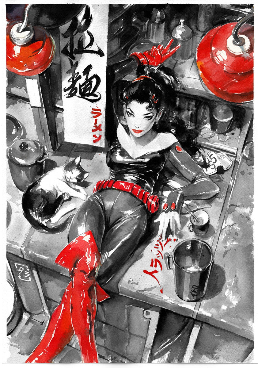 Ito Original Art Ghost Pepper TPB Cover B – Kirby's Comic Art