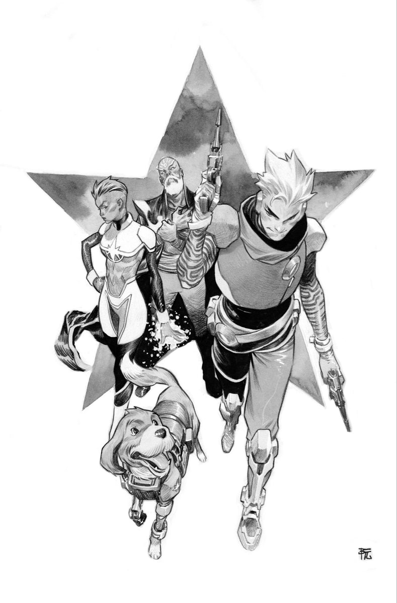 Dike Ruan Original Art The Ultimates #8 Cover – Kirby's Comic Art