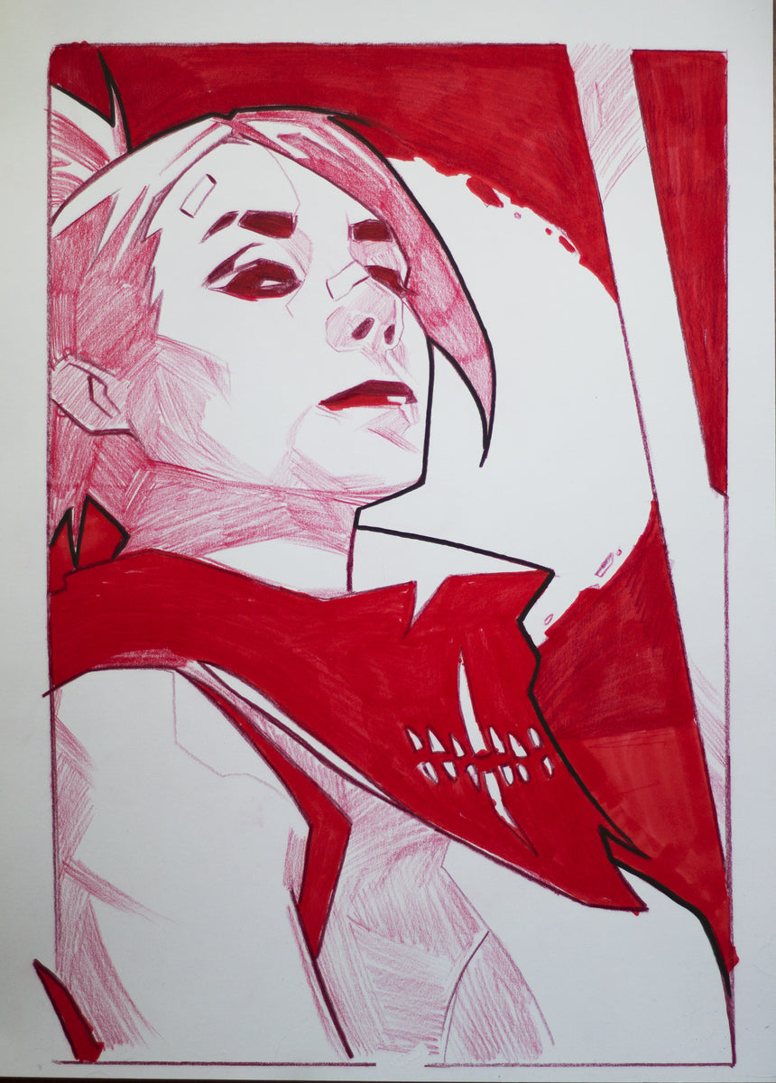 Francesco Tomaselli Original Art Erica Slaughter Illustration – Kirby's ...