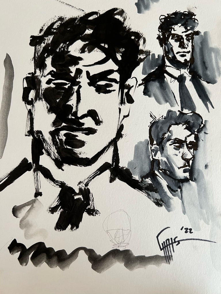 Chris Shehan Original Art House of Slaughter Jace Slaughter Study ...